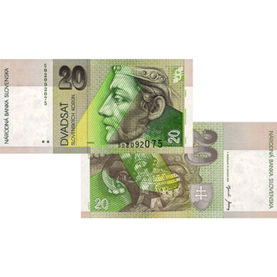 Bankovka SR 20 Sk - 2004 | Kúpte na Nunofi.sk