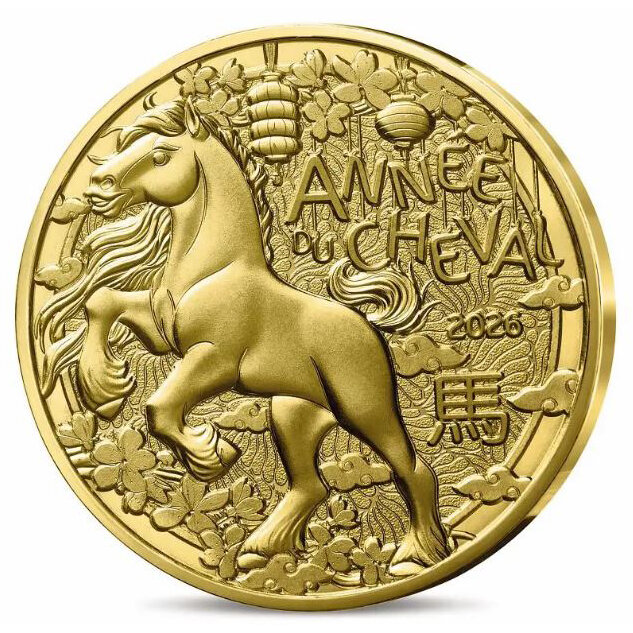 1/4 Euro Francúzsko 2026 - Rok Koňa | Kúpte na Nunofi.sk