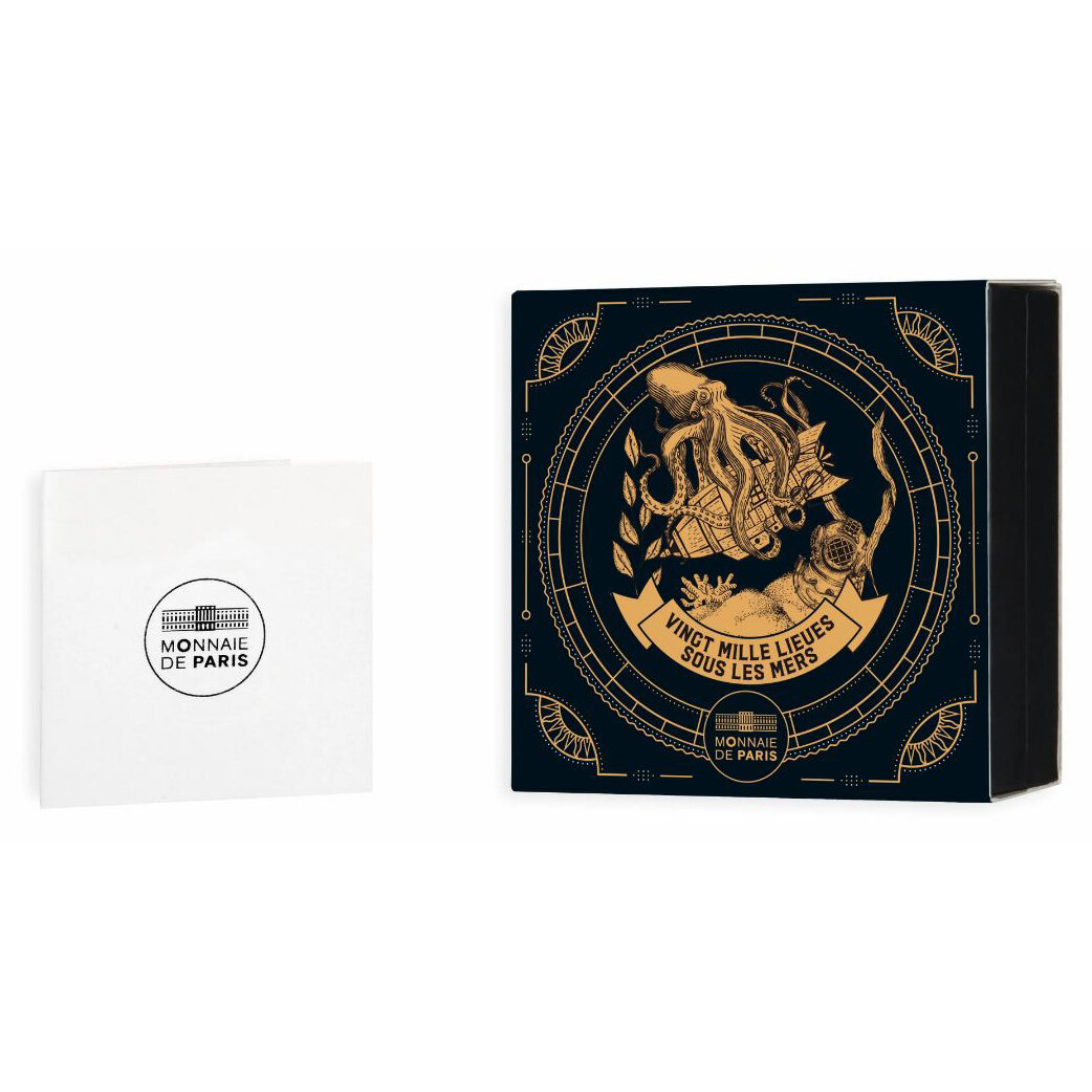 10 Euro Francúzsko 2025 - Dvadsaťtisíc míľ pod morom - Proof | Kúpte na ...