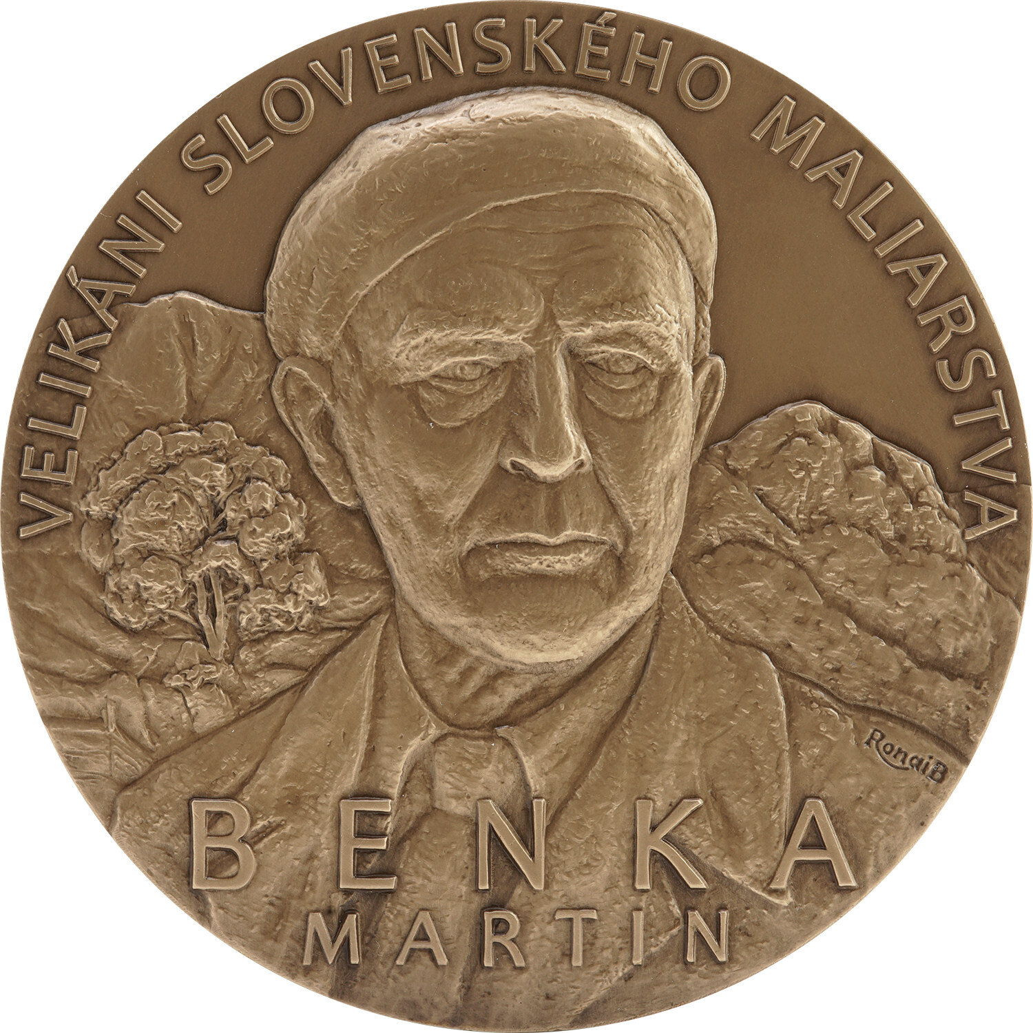 Medaila Slovensko 2025 - Medaila Velikáni Slovenského maliarstva - Martin Benka (Ms) | Kúpte na ...