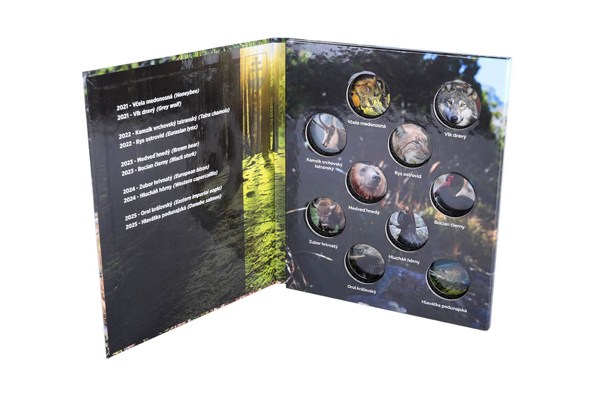 Album na mince 5 € (Fauna a flóra) var. 2