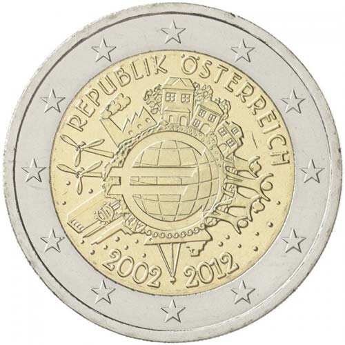 2 EURO - pamätná minca Rakúsko 2012
