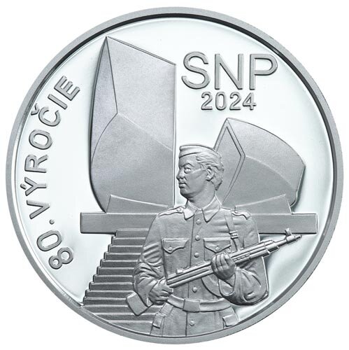 Medaila Slovensko 2024 - 80. výročie SNP