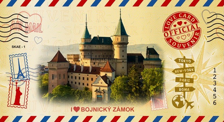 Love Card Slovensko 2024 - Bojnický zámok | Kúpte na Nunofi.sk