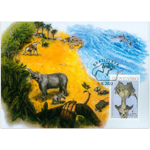 Carte maximum 2022 - Fosília tuleň