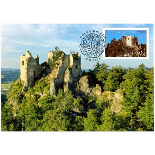 Carte maximum 2024 - Hričovský hrad