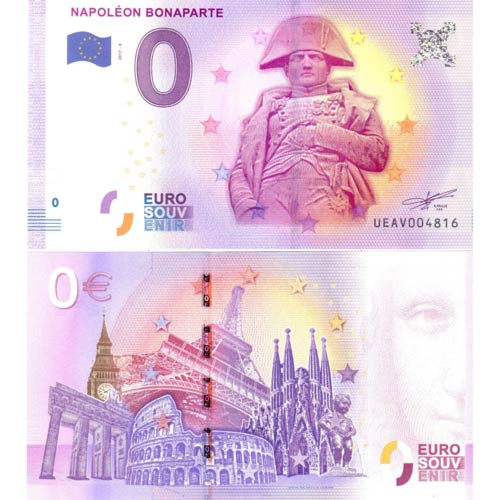 0 Euro Souvenir 2017 - Napoleon Bonaparte