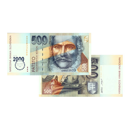 Bankovka SR 500 Sk (bimilénium)