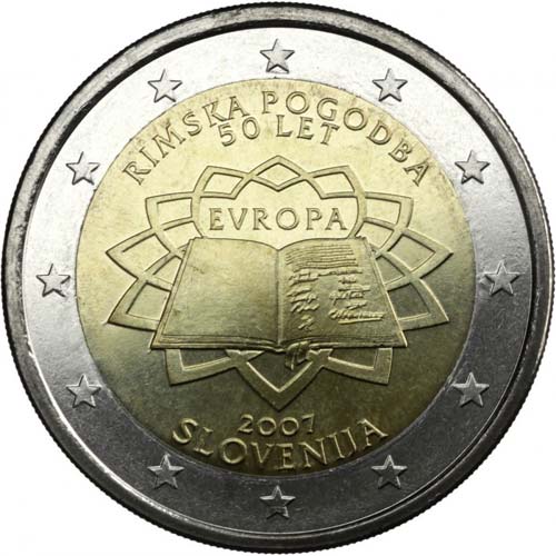 2 EURO - 50. výročie Rímskej zmluvy