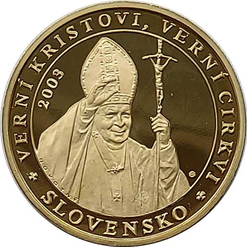 Medaila Slovensko 2003 - Ján Pavol II.