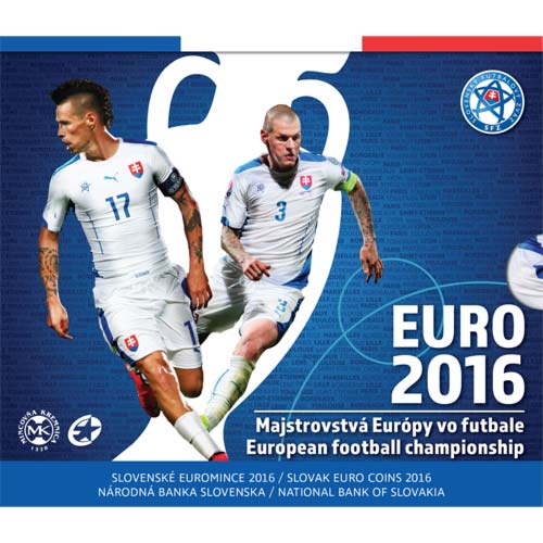 Sada obehových EURO mincí SR 2016 - EURO