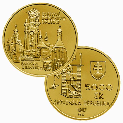 5000 Sk Slovensko 1997 - Banská Štiavnica | Kúpte na Nunofi.sk