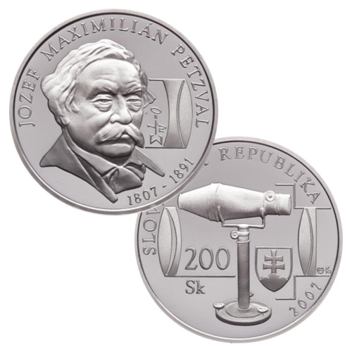 200 Sk Slovensko 2007 - Jozef Maximilián Petzval | Kúpte na Nunofi.sk